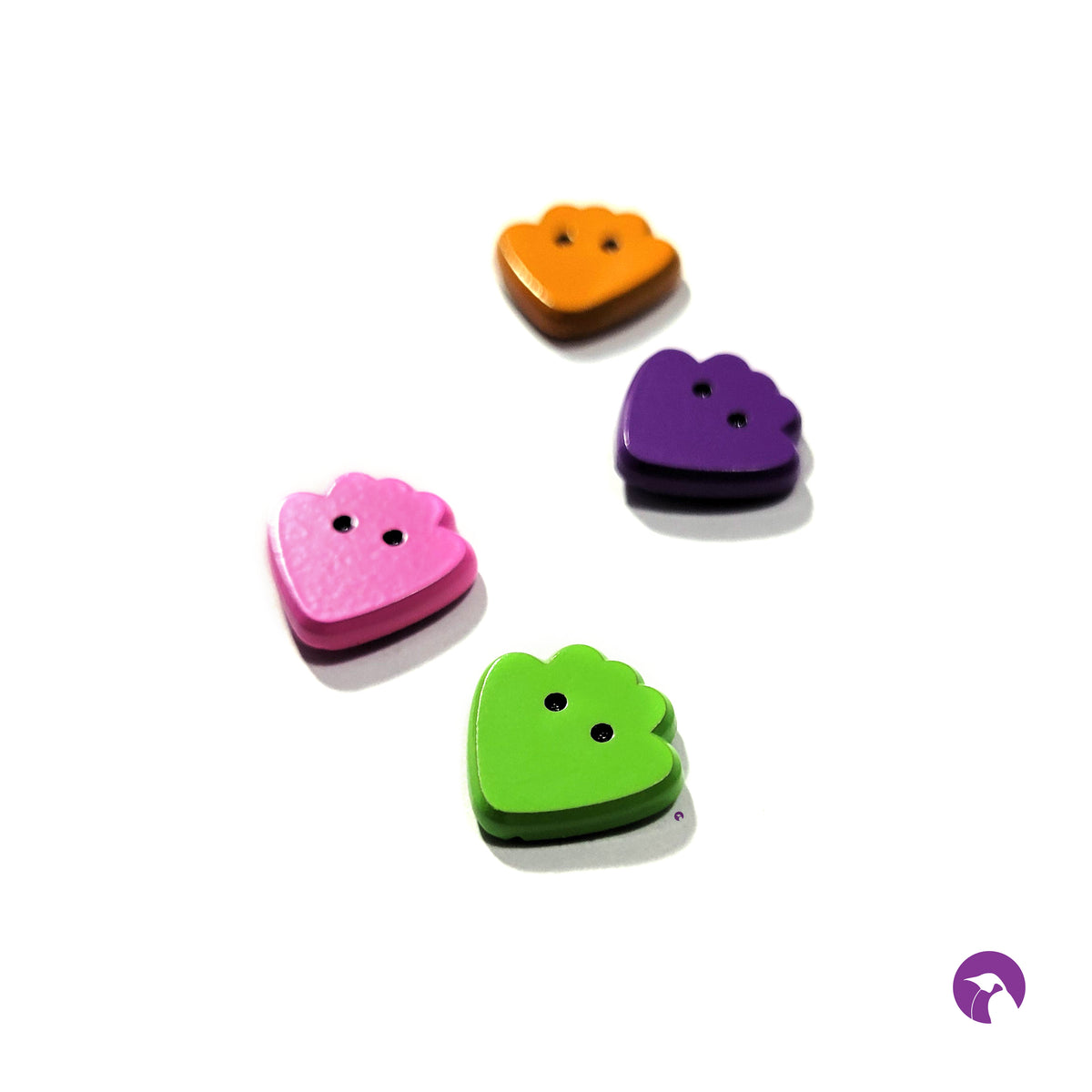Dyed Mini Squid Pin Set - Bright - 4 piece – Vector Penguin Shop