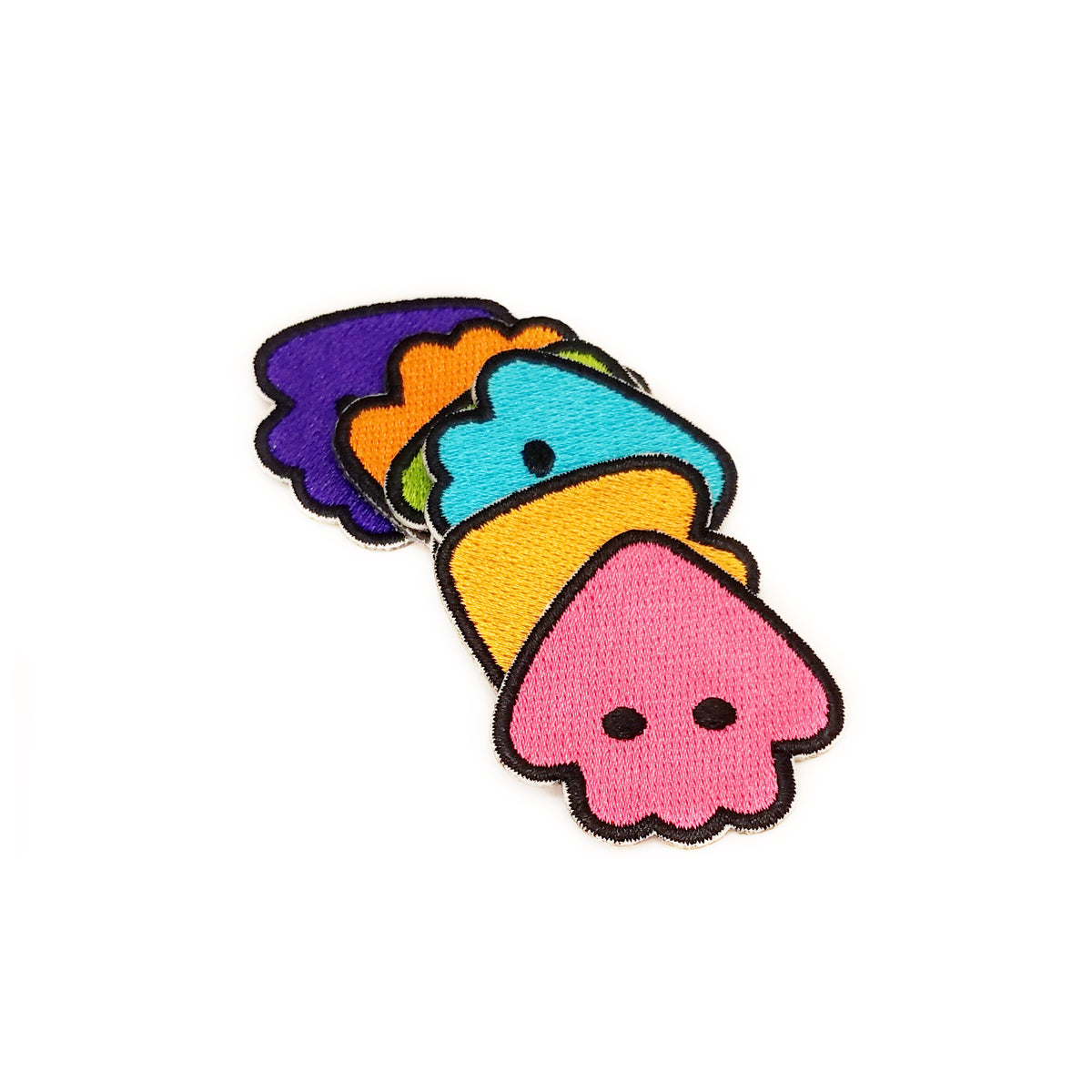 2 Inch Squid Patch Set - 6 piece – Vector Penguin Shop